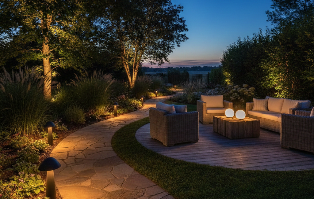 Creative Garden Lighting Designs for Magical Evenings – Lapis Patios