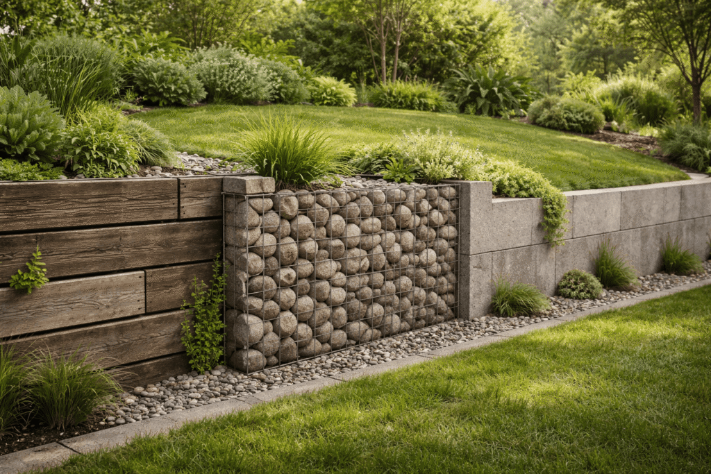 Retaining Wall Materials: Best Options for Longevity & Strength – Lapis ...