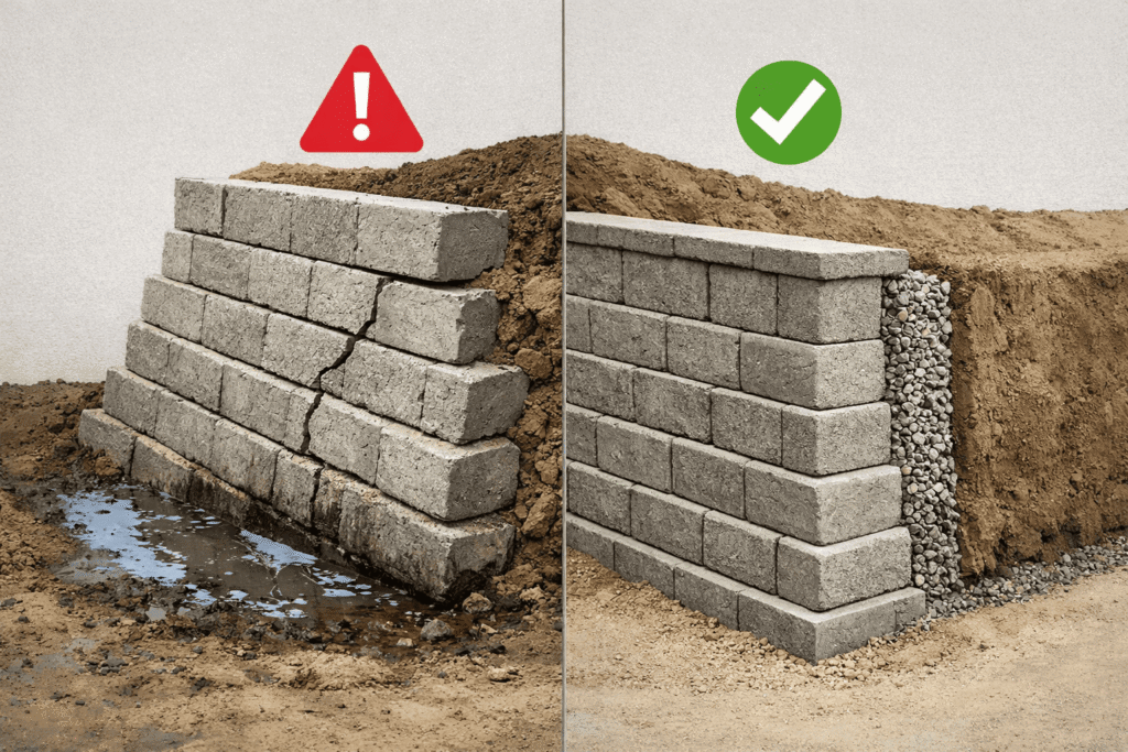 Best Materials for Retaining Walls: Durability & Cost Guide – Lapis Patios